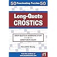 Long-Quote Crostics, Volume 1: Ronald D. Slusky: 9780692833582: Amazon ...