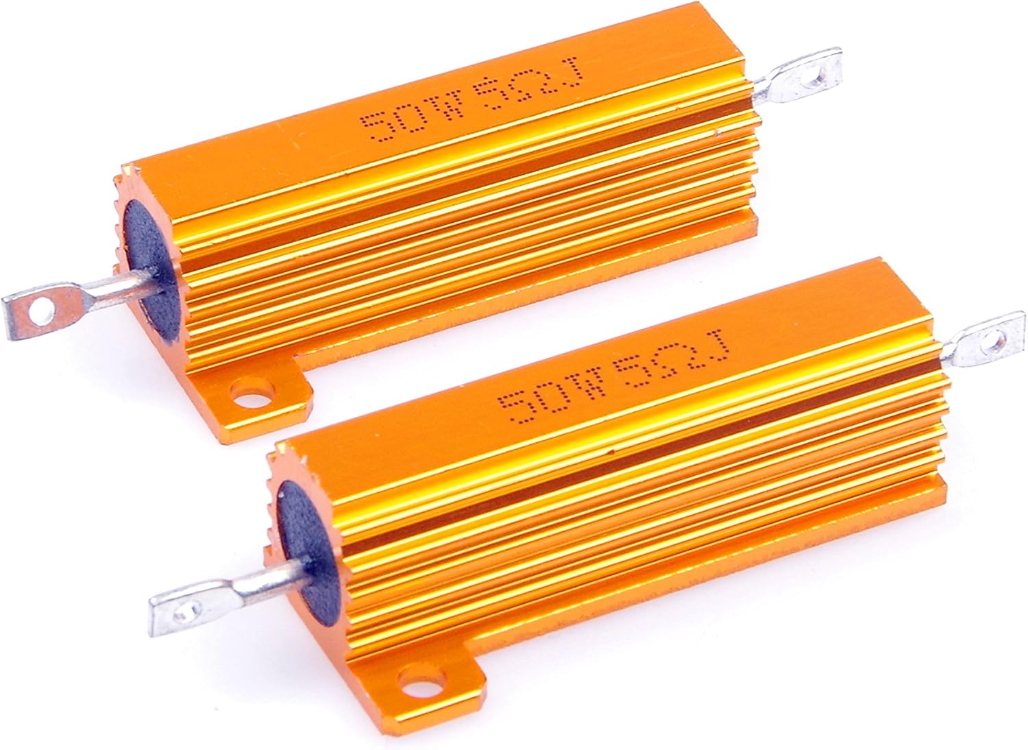 Amazon.com: LM YN 50 Watt 5 Ohm 5% Wirewound Resistor Electronic ...