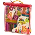 Amazon.com: B. toys- Bristle Block Stackadoos - Building Blocks for ...