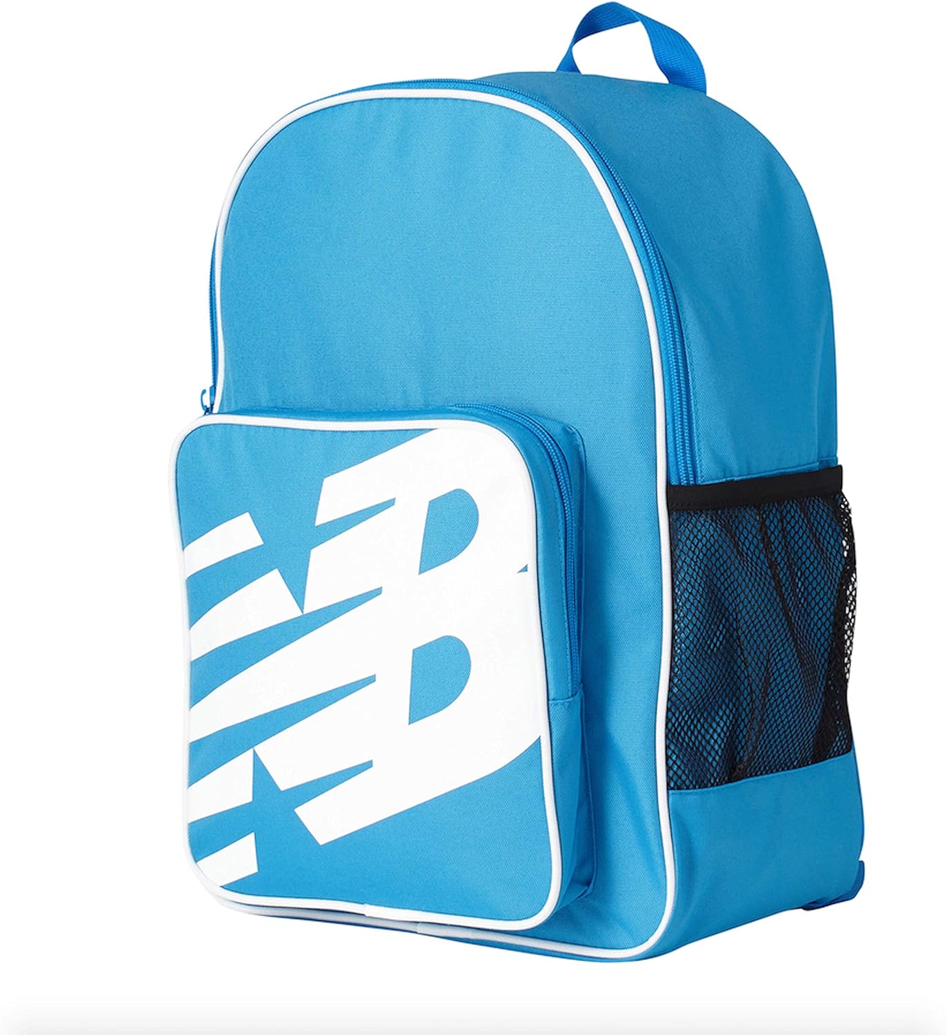 New Balance Logo Sporty Backpack, Adjustable Padded Strap Rucksack ...