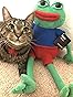 Amazon.com: Pepe the Frog - the official plush doll (anatomically ...