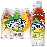 Amazon.com : Snapple Zero Sugar Raspberry Tea, 16 fl oz recycled ...