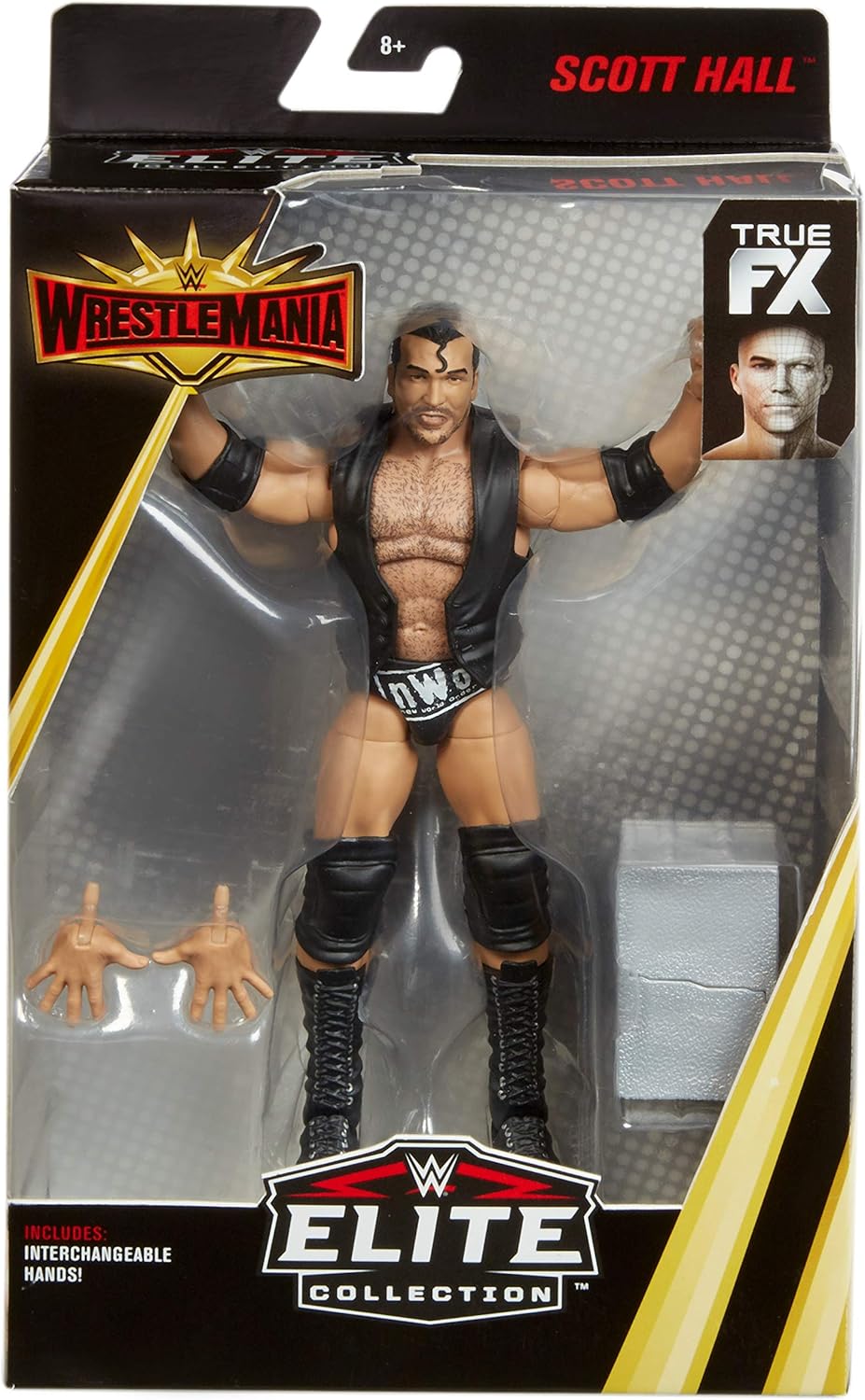 WWE MATTEL GCN18 WWE Wrestlemania Scott Hall Elite Collection Action ...