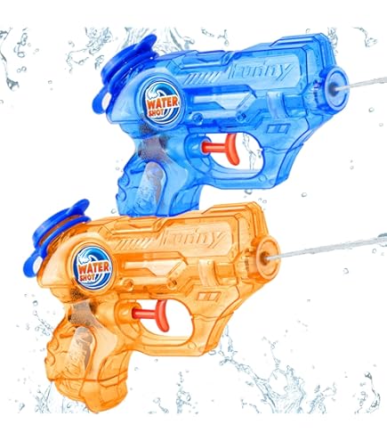 Mini Squirt Guns Water Gun For Kids, 2 Pack Squirt-Gun For Adults Long ...