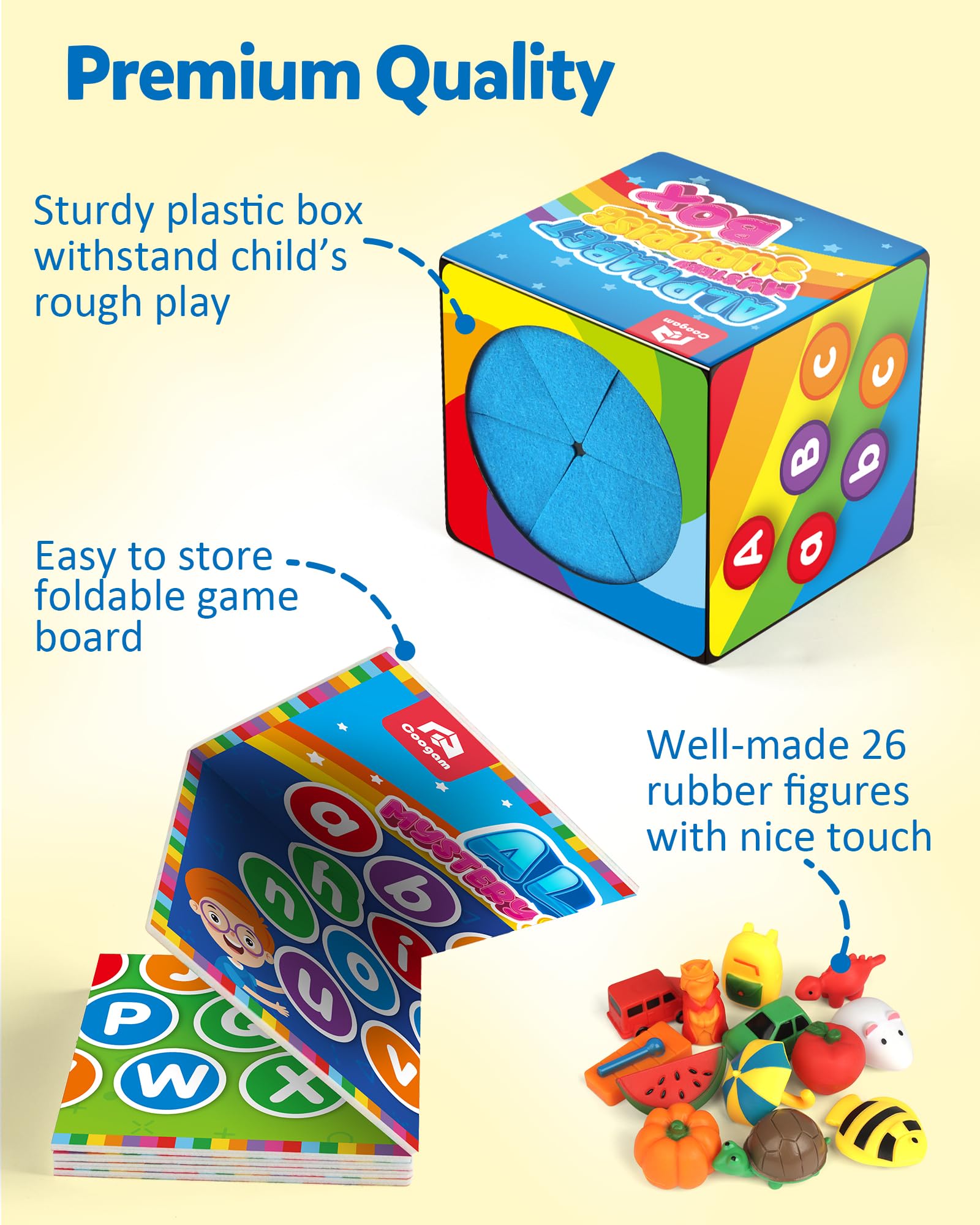 Mua Coogam Mystery Surprise Box, Fine Motor Letter Matching and Sorting ...