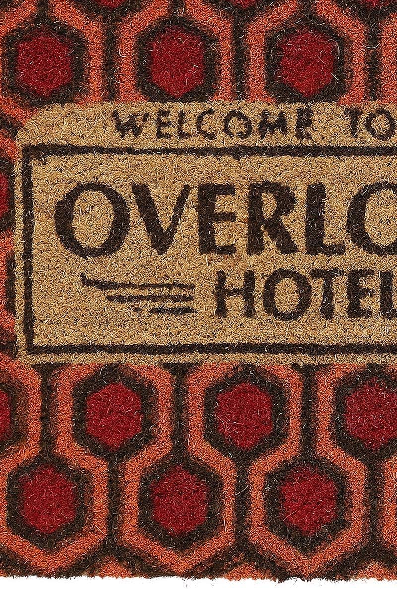 The Shining Overlook Hotel Door Mat, Coir, Red, 60 x 40 x 1.5 cm – BigaMart