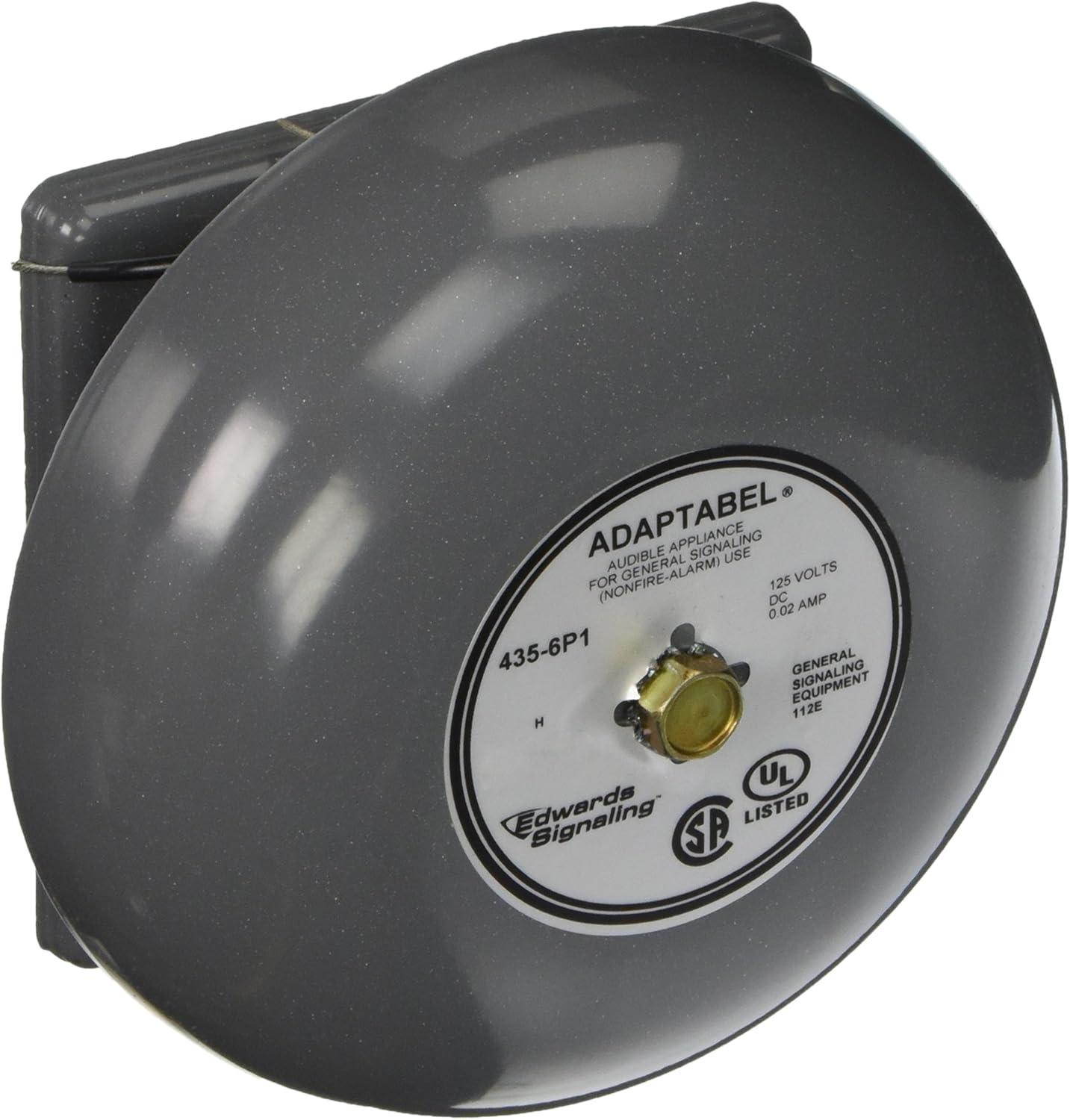 Edwards Signaling 435-6P1 6" BELL 125VDC - - Amazon.com