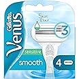 Amazon.com: Gillette Venus Extra Smooth Womens Razor Blade Refills, 4 ...