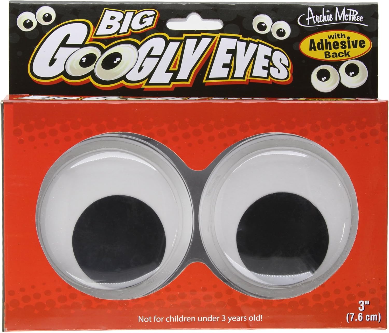 Accoutrements Big Googly Eyes, Stickers - Amazon Canada