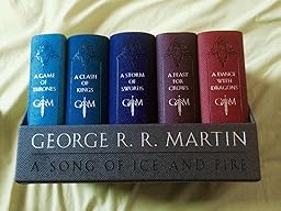 George R. R. Martin's A Game of Thrones 5-Book Boxed Set (Song of Ice ...