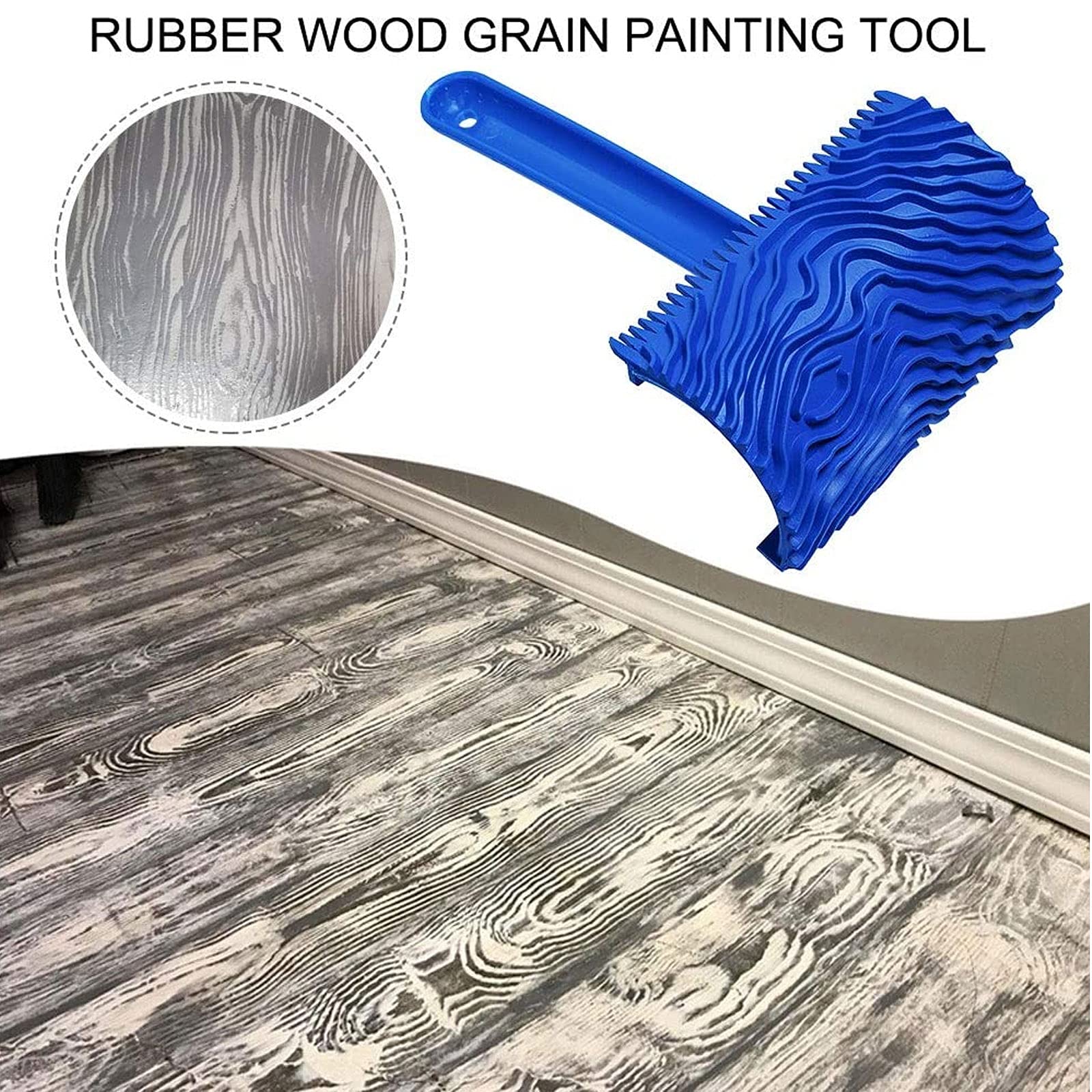 Mua Wood Graining Painting Tool Set, Art Wallpaper Imitation Wood Grain ...