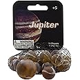 Amazon.com: Mega Marbles - JUPITER MARBLES NET (1 Shooter Marble & 24 ...