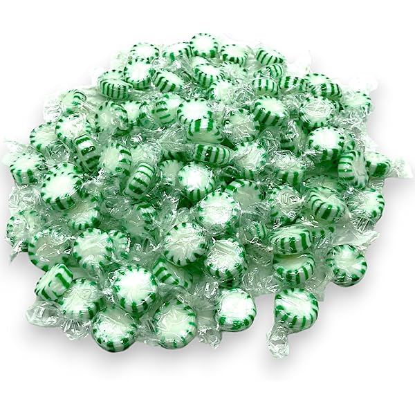 Soft Peppermint Candy White Center Arcor Bulk Mints 5 Pounds Mints Bulk ...
