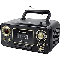 Amazon.com: Studebaker SB2135BG Portable Stereo CD Player with AM/FM ...