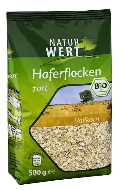 Naturwert Bio Haferflocken zart 10er Pack (10 x 500 g) - Bio: Amazon.de ...