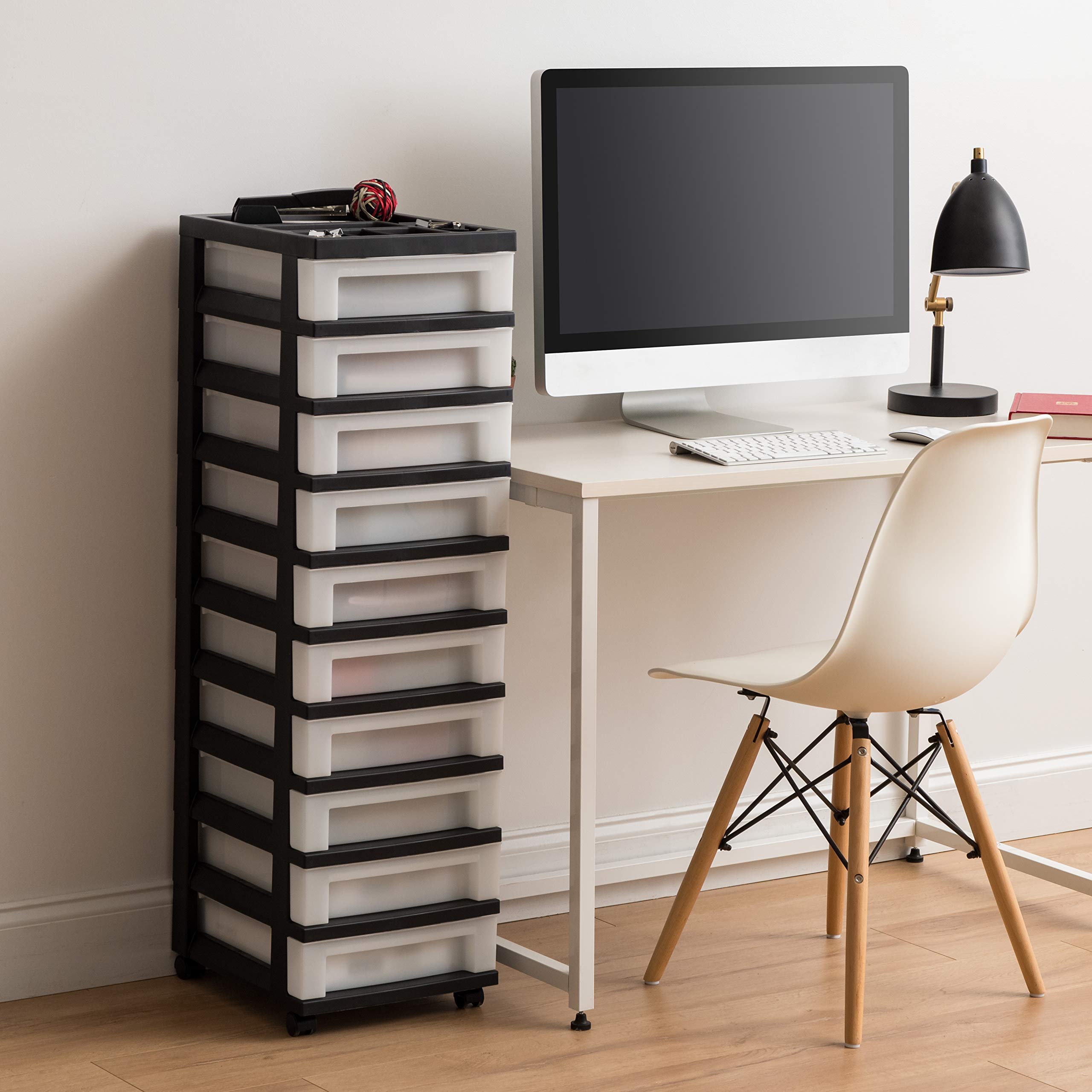 Mua IRIS USA Craft Plastic Organizers and Storage, Rolling Storage Cart ...