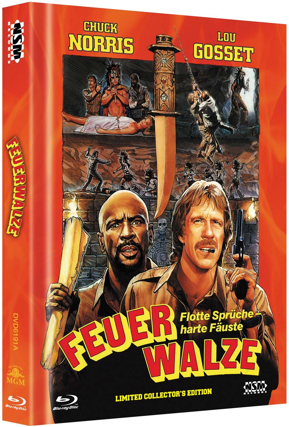 Feuerwalze - Firewalker DVD+Blu-Ray uncut streng limitiertes Mediabook ...