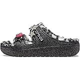Amazon.com | Crocs Unisex-Adult Classic Cozzzy Fuzzy Sandals Slide ...