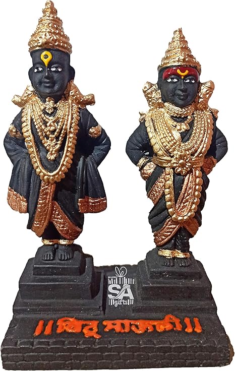 Buy Sai Amrut Gifts Vitthal Rukmani Stand | Vitthal Rukmini Statue ...