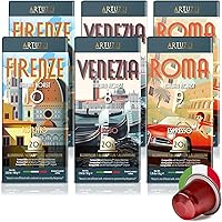 Amazon.com: Artuzzi 120ct Espresso Pods For Nespresso Compatible Capsules Original Machines | 40 ...