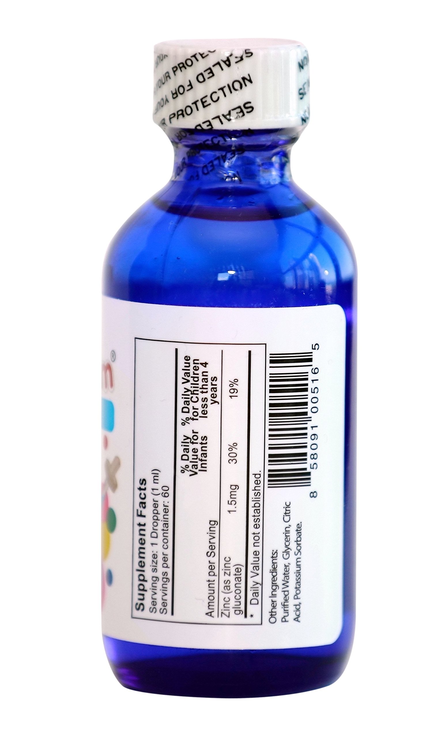 Infantum Zinc, Child/Infant, No artificial flavor and color, Liquid 60 ...