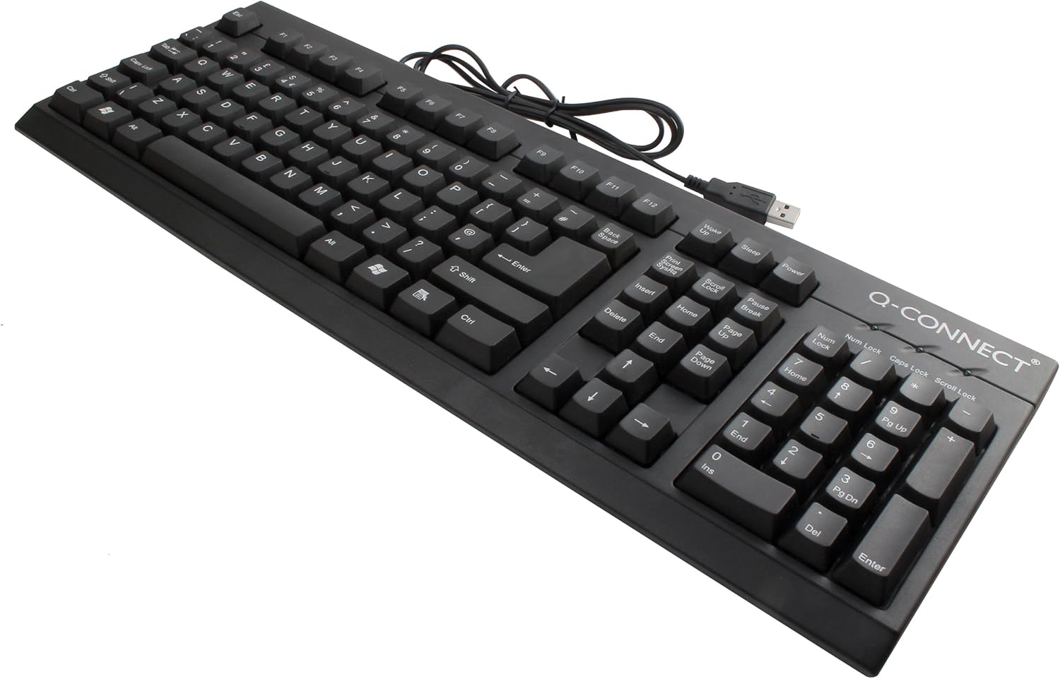 Q Connect Keyboard - Black: Amazon.co.uk: Office Products