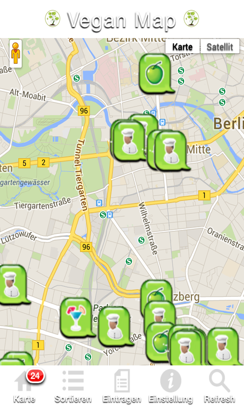 Vegan Map:Amazon.com:Appstore for Android