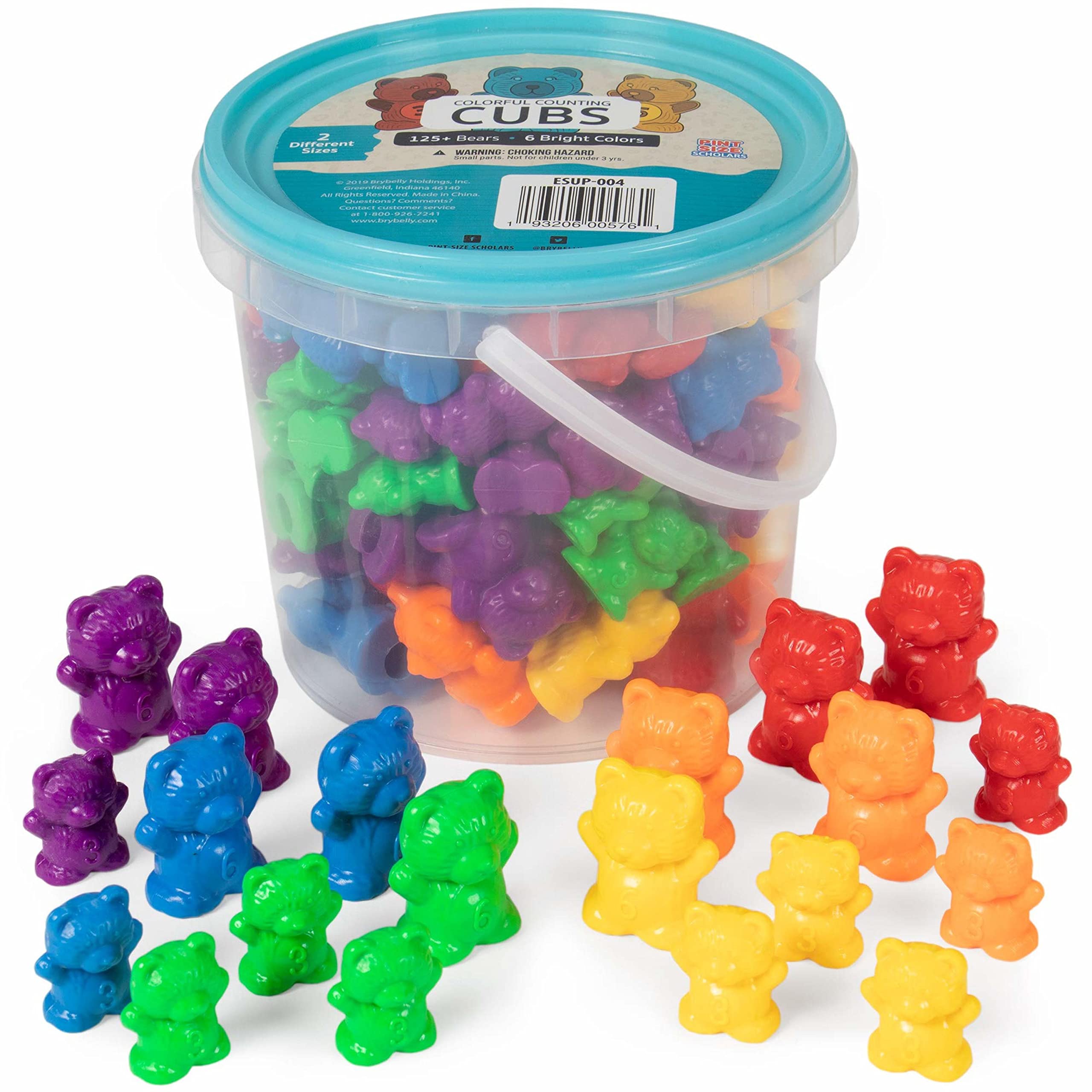 Mua Colorful Counting Cubs - Bucket of 125+ Bears in 6 Bright Colors ...