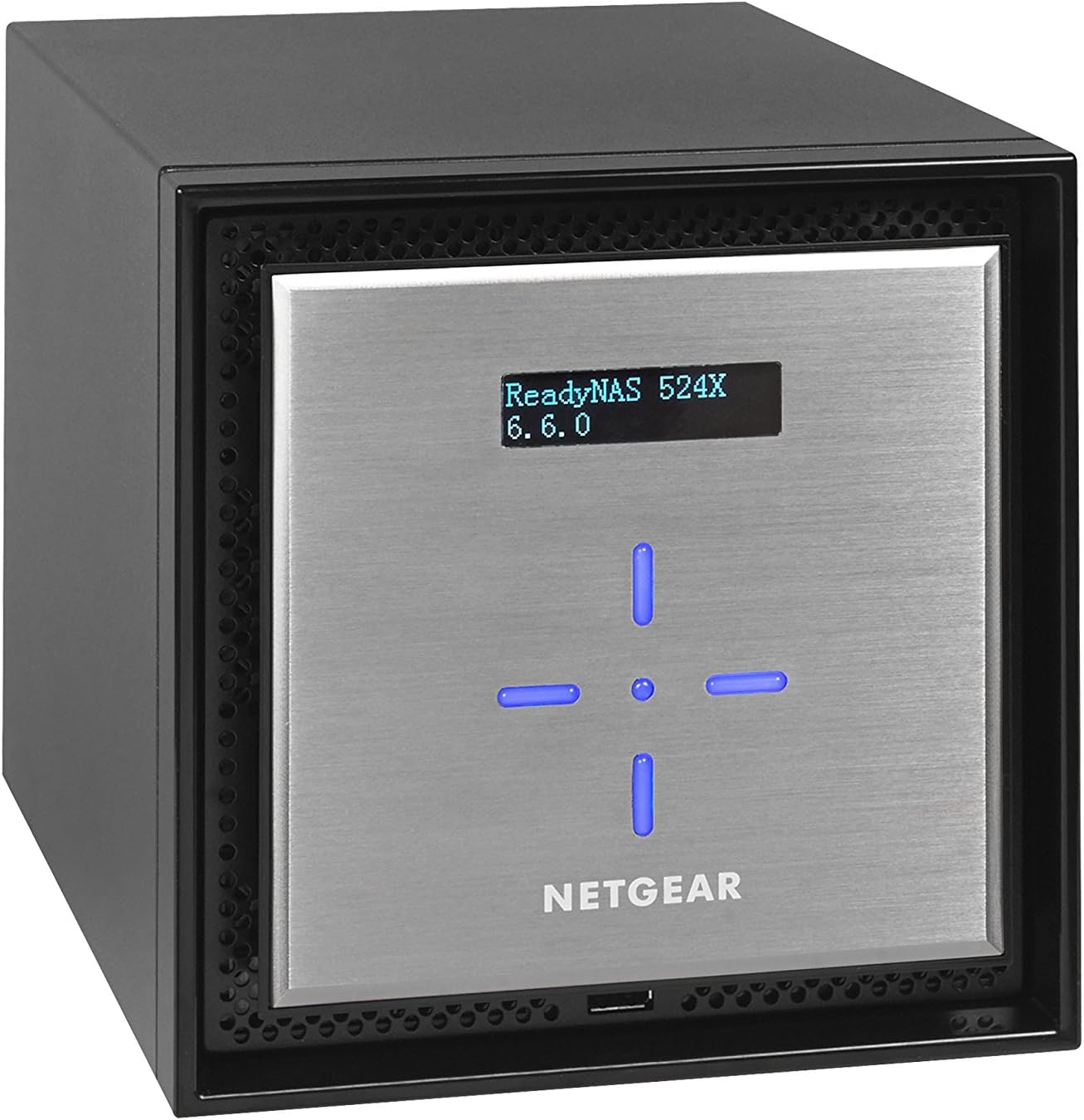 NETGEAR ReadyNAS 524X Ethernet Escritorio Negro, Plata NAS - Unidad ...