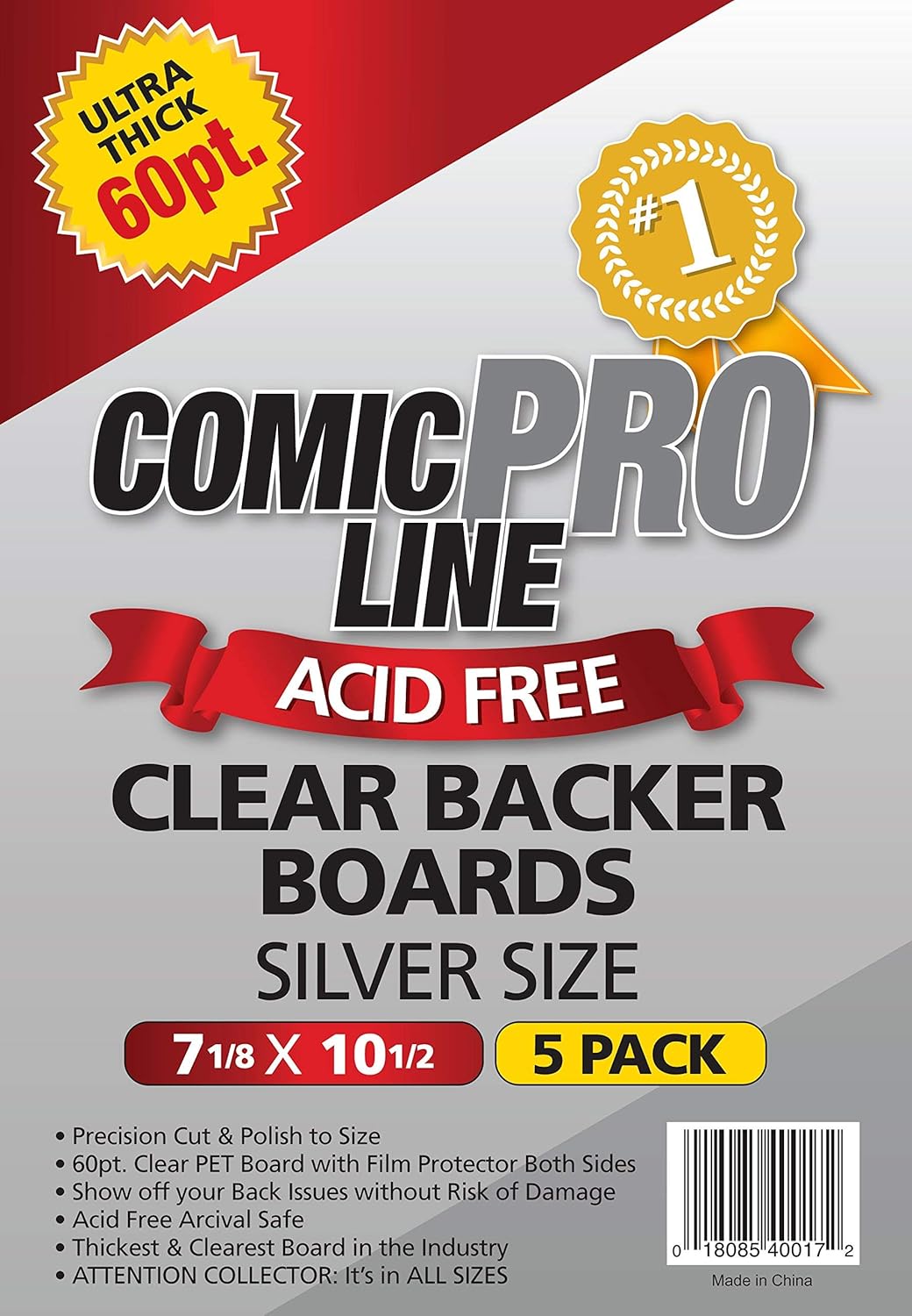 Comic Pro Line Backer Boards Ultra Thick 56pt CURRENT Size Measures 6-3 ...