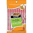 Amazon.com : BIC Round Stic Xtra Life Blue Ballpoint Pens, Medium Point (1.0mm), 10-Count Pack ...