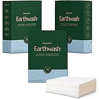 Amazon.com: Earthwash Laundry Detergent Sheets (Up To 192 Loads) 96 ...