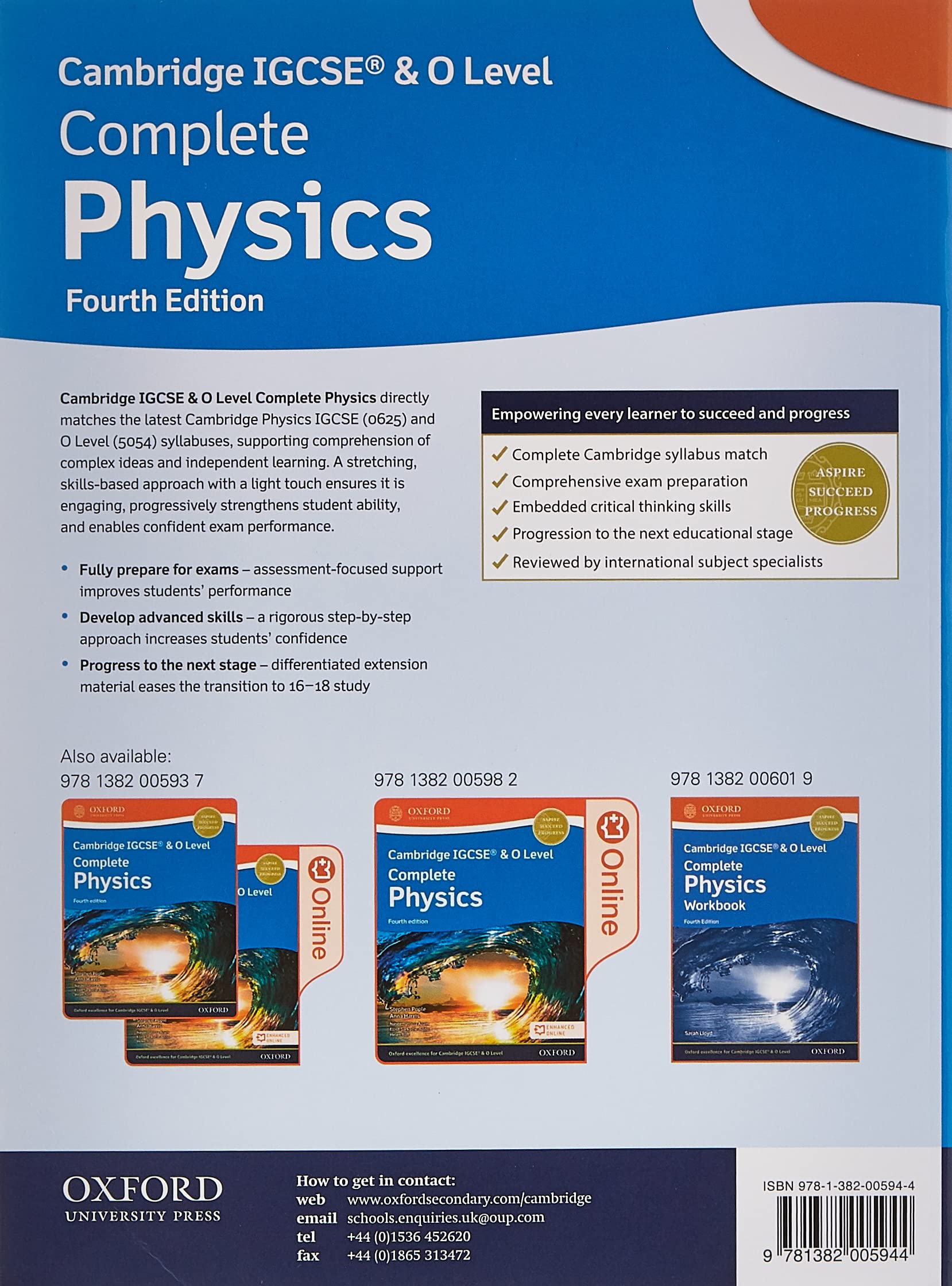 Mua Cambridge IGCSE® & O Level Complete Physics Student Book Fourth ...