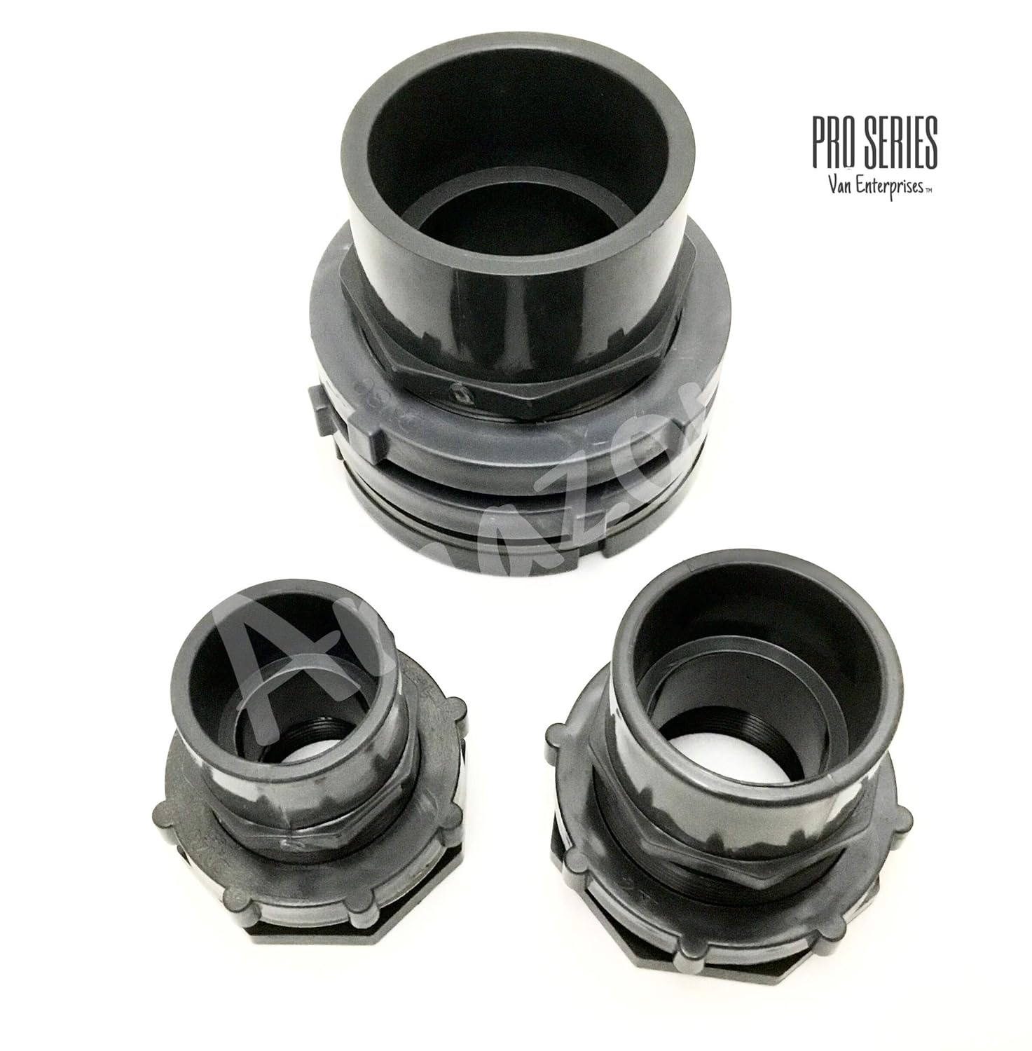 1.5 PRO SERIES PVC Bulkhead Tank Fitting Adapter with SLIP SOCKET Male ...