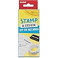 Kit de recarga para Sello Trodat Stamp and Stick, kit con 40 etiquetas ...