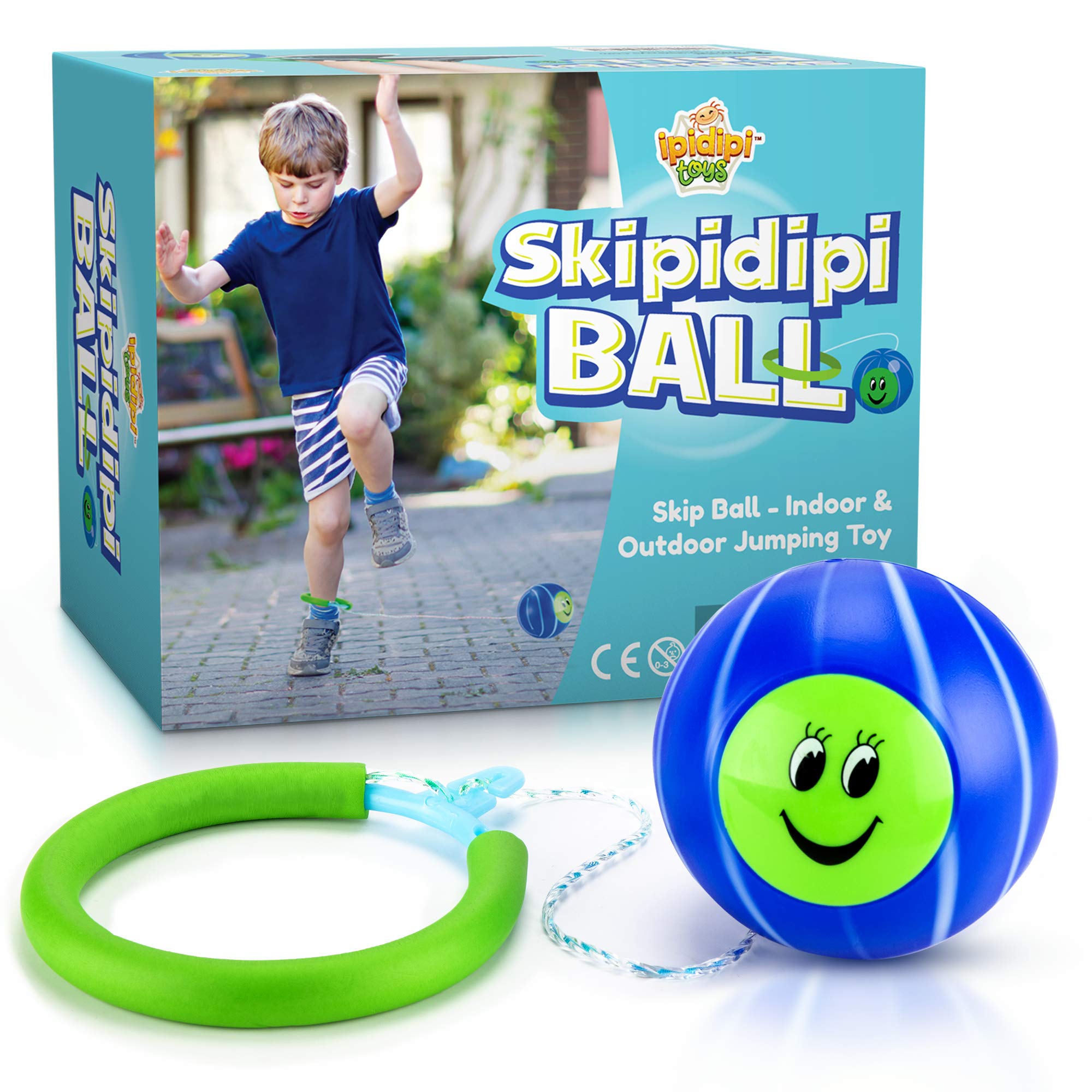 Mua IPIDIPI TOYS Skip It Ankle Toy Retro Skipit Toy Hopper Ball for All ...