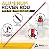 AdirPro Aluminum GPS Rover Rod – 2m 2-Piece Design GPS Pole for Land ...