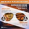 ELEMENT LUX Blue Light Blocking Glasses Amber Lenses -For Better Sleep ...