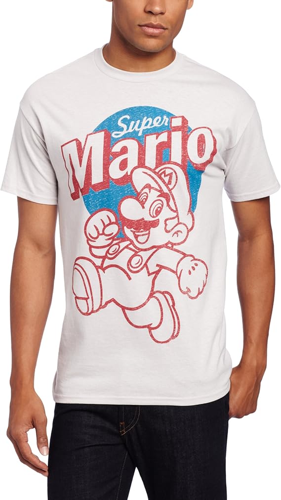 Amazon.com: Super Mario Men's Super Mario T-Shirt: Clothing