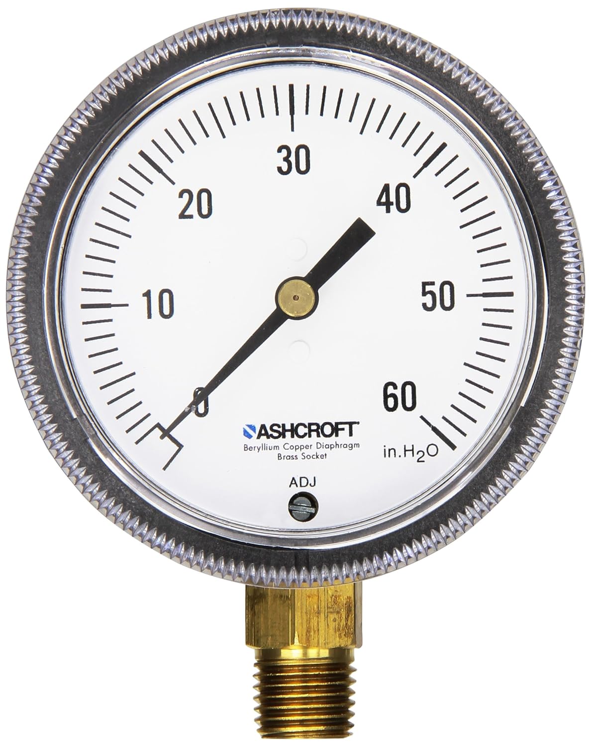 1/4 NPT Lower Connection Ashcroft Type 1490 Glass Filled Polysulfone ...