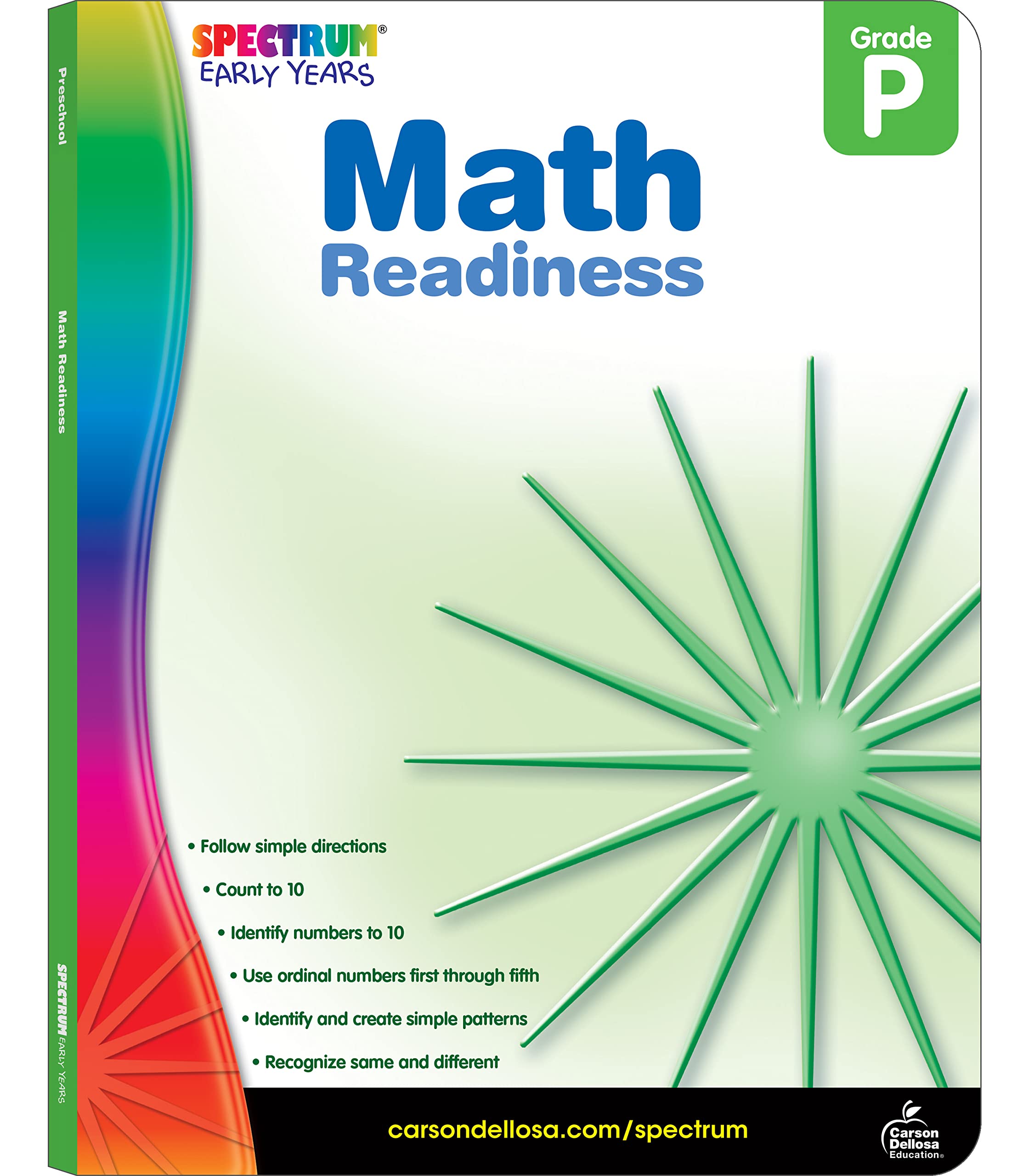 Mua Spectrum Preschool Math Workbook, Ages 4 to 6, Preschool Math ...