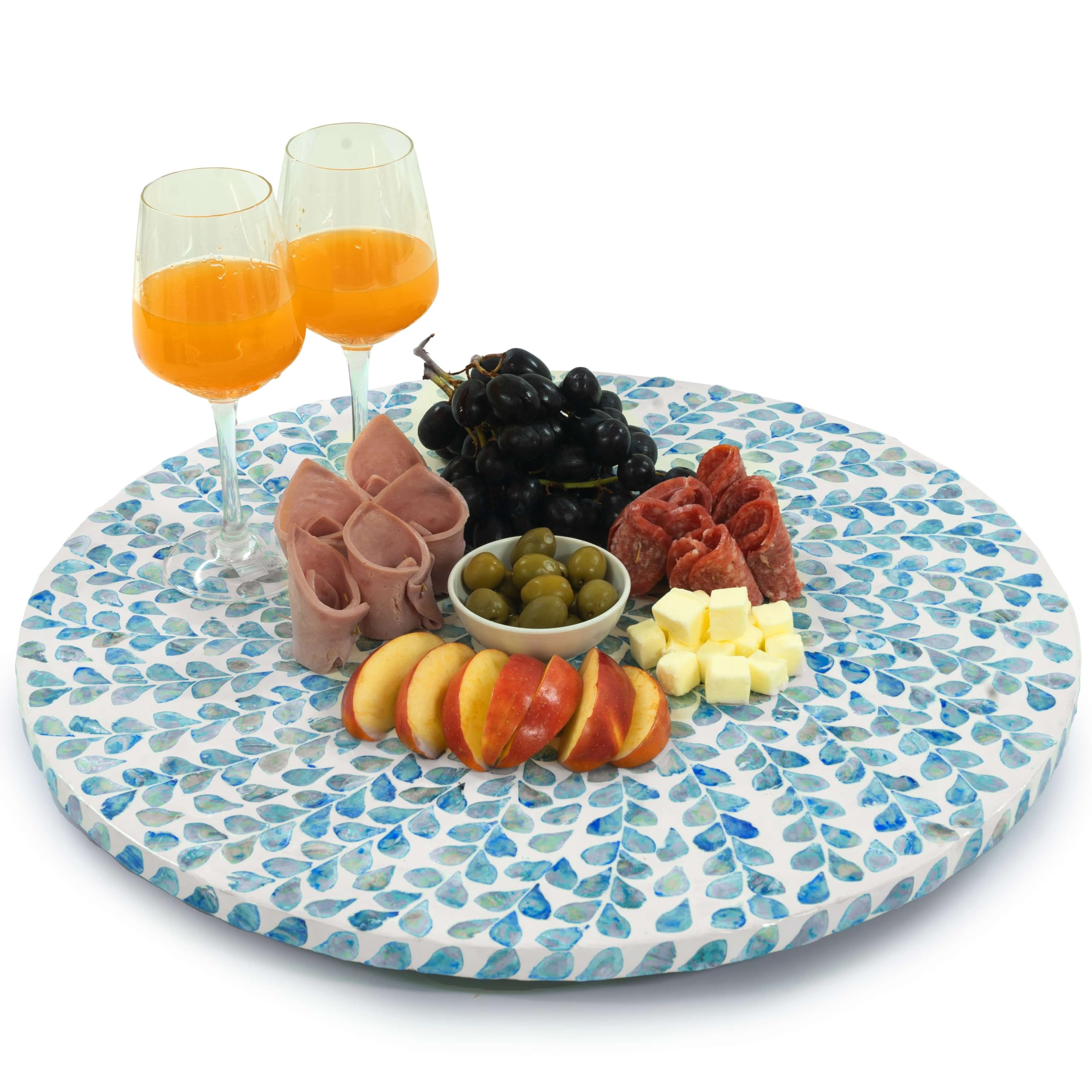 CLAYNIX Lazy Susan for Countertop - 20 Inch Lazy Susan for Table ...