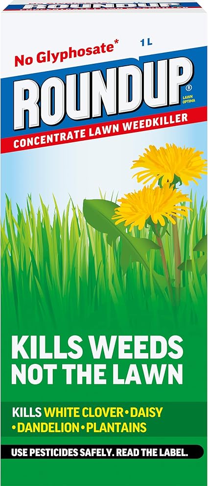 Roundup Powerful Lawn Weed Killer - Glyphosate-Free - CONCENTRATE - 1 ...