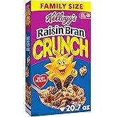Amazon.com: Kellogg's Frosted Bran Breakfast Cereal, Fiber Cereal ...