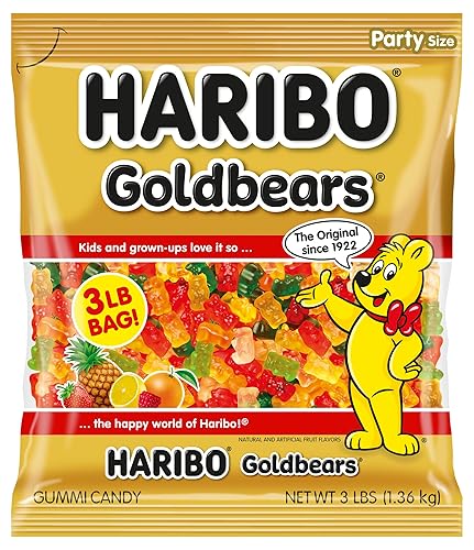 HARIBO Goldbears, Gummi Candy, 3 lb Bag, Assorted Flavors in Saudi ...