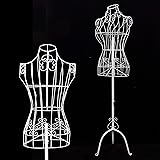 Amazon.com: Female Pink Steel Wire Mannequin Dress Form 32"22"32" on ...