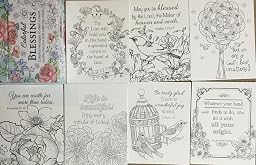 Amazon.com: Colorful Blessings: Cards to Color and Share (6006937132580 ...