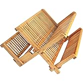 Amazon.com - Totally Bamboo Eco Collapsible Dish Drying Rack, Natural ...