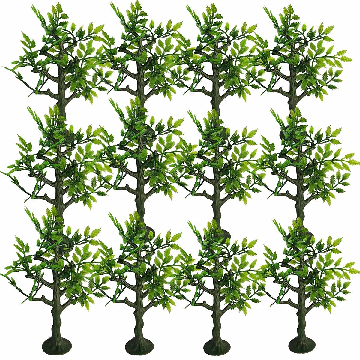 Buy Xplore Toys 12 Pieces 6 inch Model Trees Figures for Crafts,Cake ...