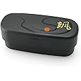 Amazon.com: Kotobuki 2-Tiered Bento Box, Gold Calligraphy (Satsu ...